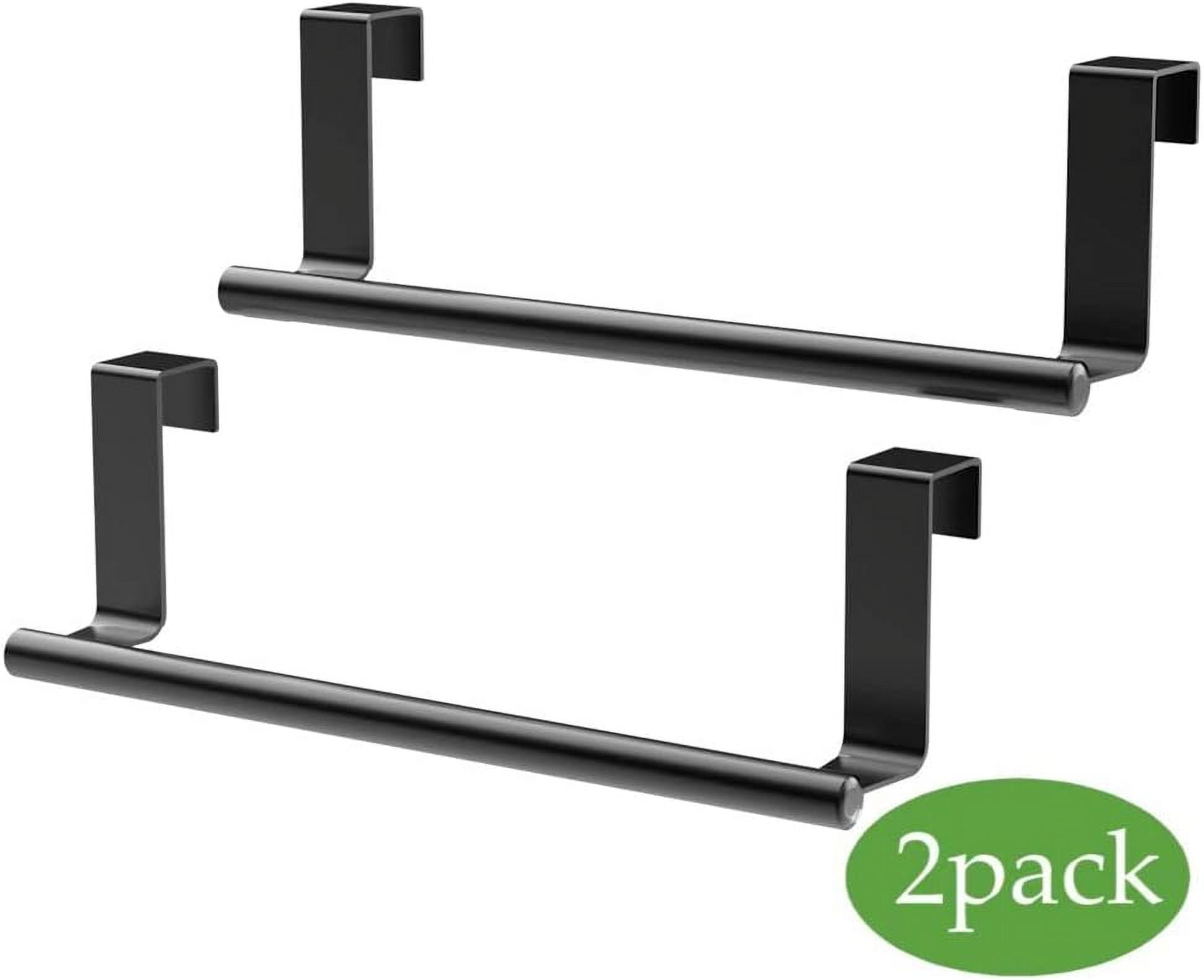 9" Over The Cabinet Towel Bar, Hand Towel and Washcloth Rack for ...