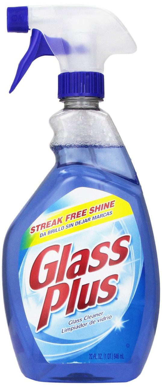 9 Packs: Streak-Free Window Spray, Glass Plus Glass Cleaner Trigger, 32 ...