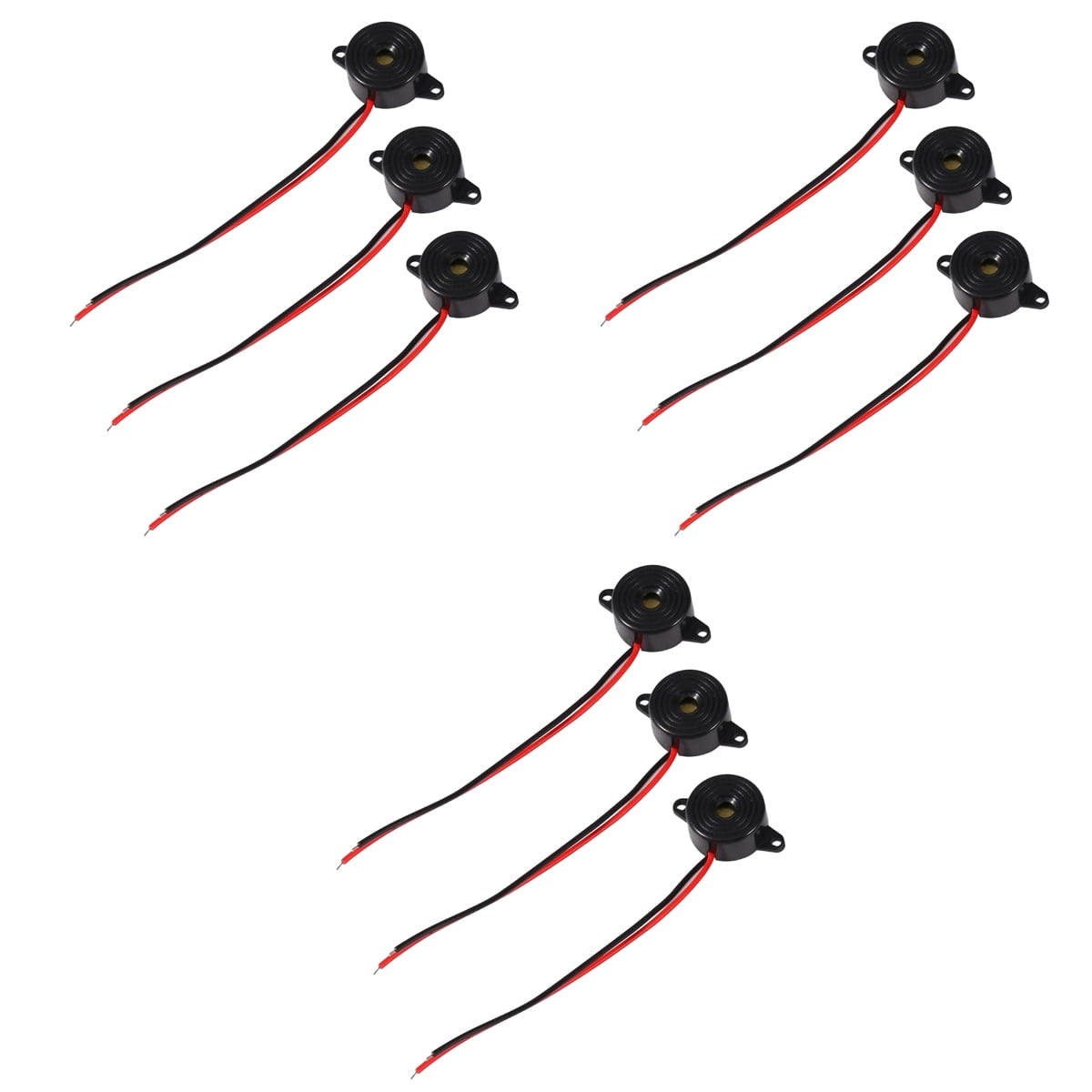 9 PCS Alarm Electronic Alarms DB Buzzer DC -V Buzzer Piezoelectric ...