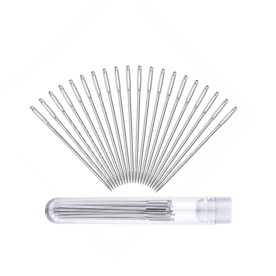 9 PCS Large Eye Blunt Sewing Needles Cross Stitch Knitting Needle ...