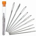 9 PCS Large Eye Blunt Sewing Needles Cross Stitch Knitting Needle ...