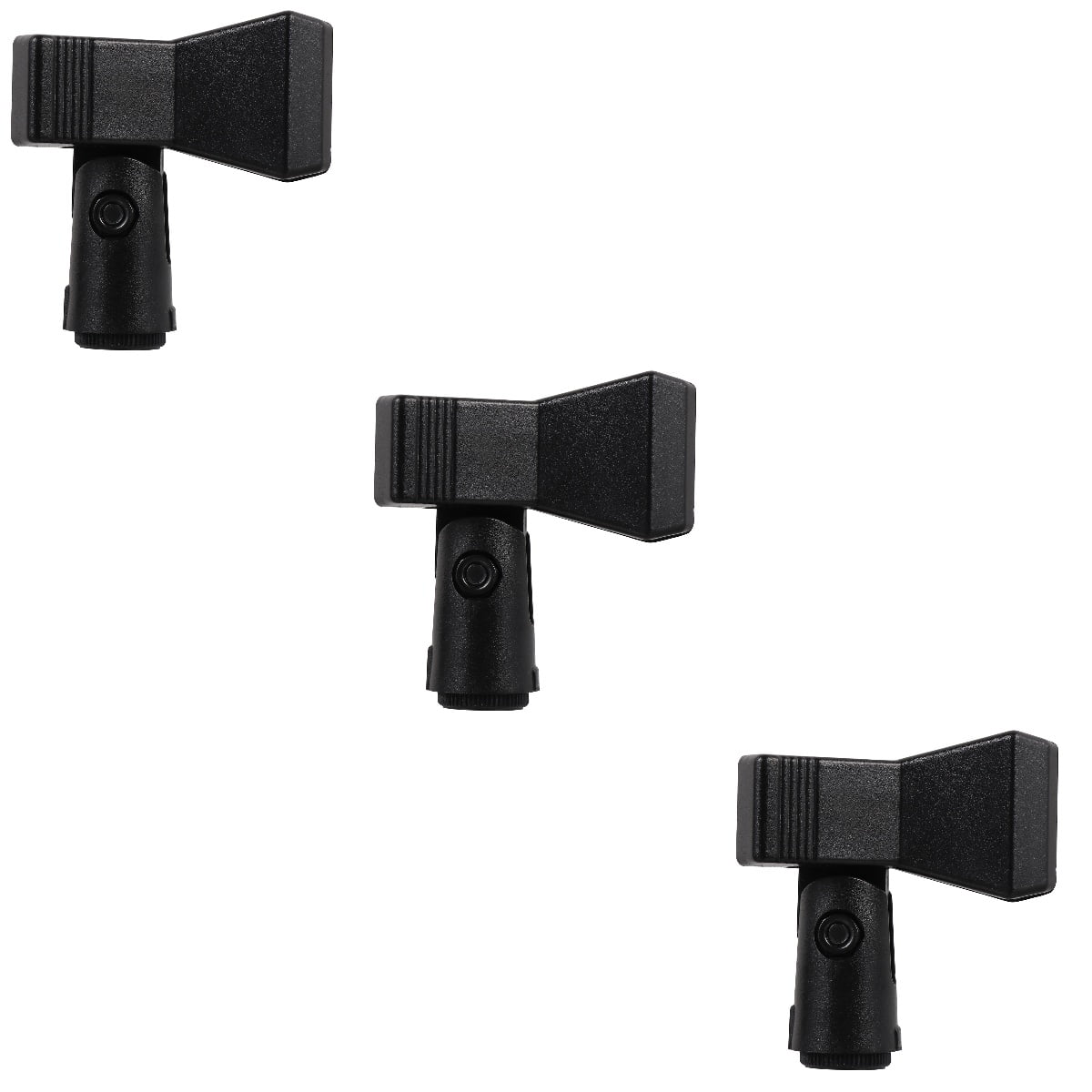 9 PCS Plastic Microphone Clip Wired Wireless Microphone Holder with ...