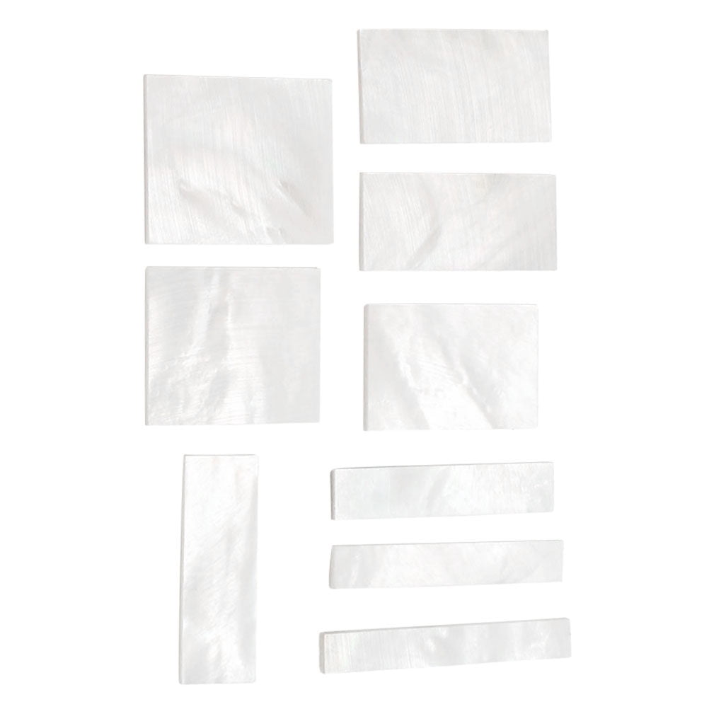 9 PCS White Shell DIY Inlays Markers Fretboard Fingerboard Inlays ...