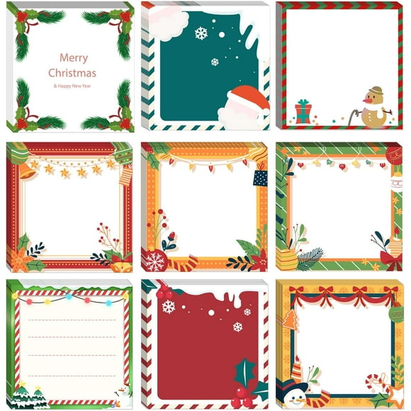 Christmas Post It Notes