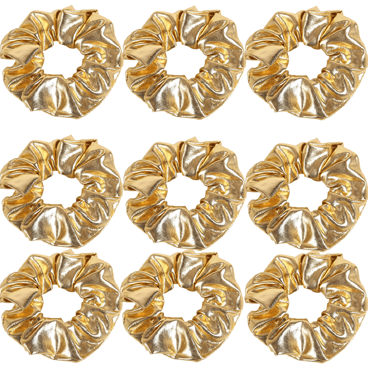 9 Pack Hair Scrunchies for Women Girls, TRIANU Silky Satin Scrunchies ...