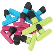 DIYMAG 9 Pack Large Chip Bag Clips - Assorted Sizes Food Bag Clips ...