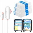 9 Pack Travel Vacuum Storage Bags with USB Pump, Vacuum Packing Seal ...