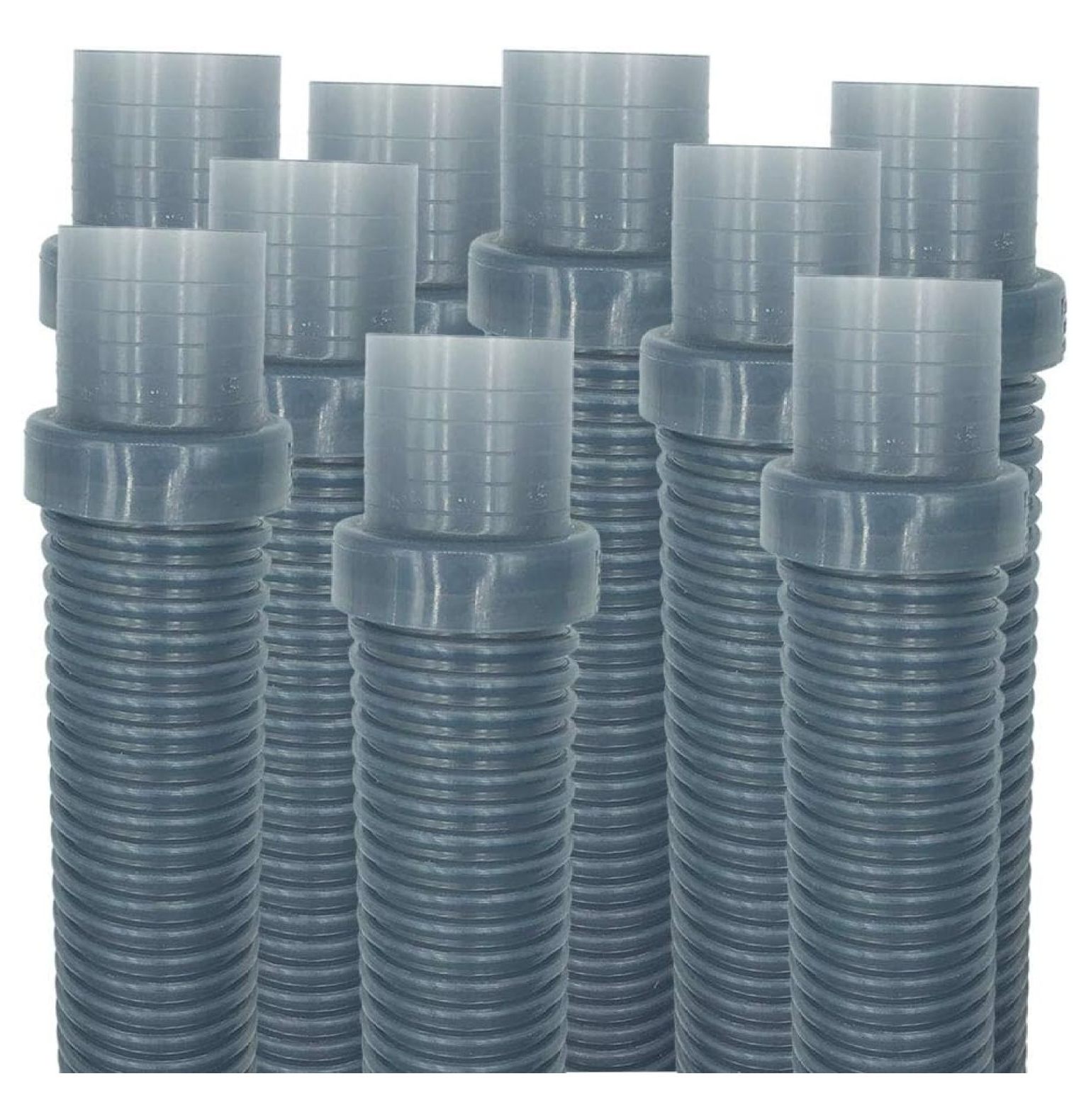 9 Pack Universal Pool Cleaner Hose Long Translucent Blue Color for ...