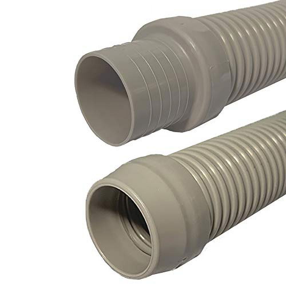 9 Pack Universal Swimming Pool Cleaner Suction Hose, 48 Long, Grey ...