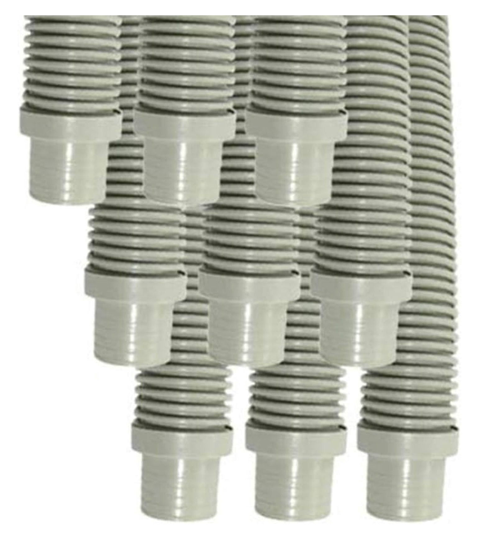 9 Pack Universal Swimming Pool Cleaner Suction Hose Long Grey Color for ...