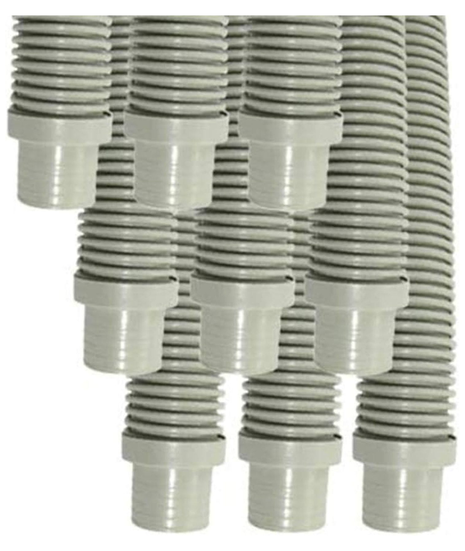 9 Pack Universal Swimming Pool Cleaner Suction Hose Long Grey Color for ...