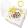 9-Pack White Bakery Boxes with Windows: Ideal for Weddings, Birthdays ...