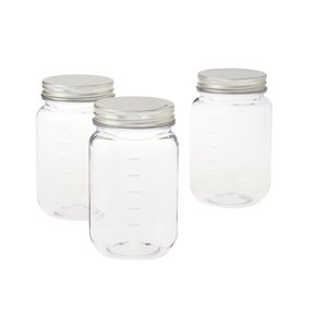 Plastic Mason Jars