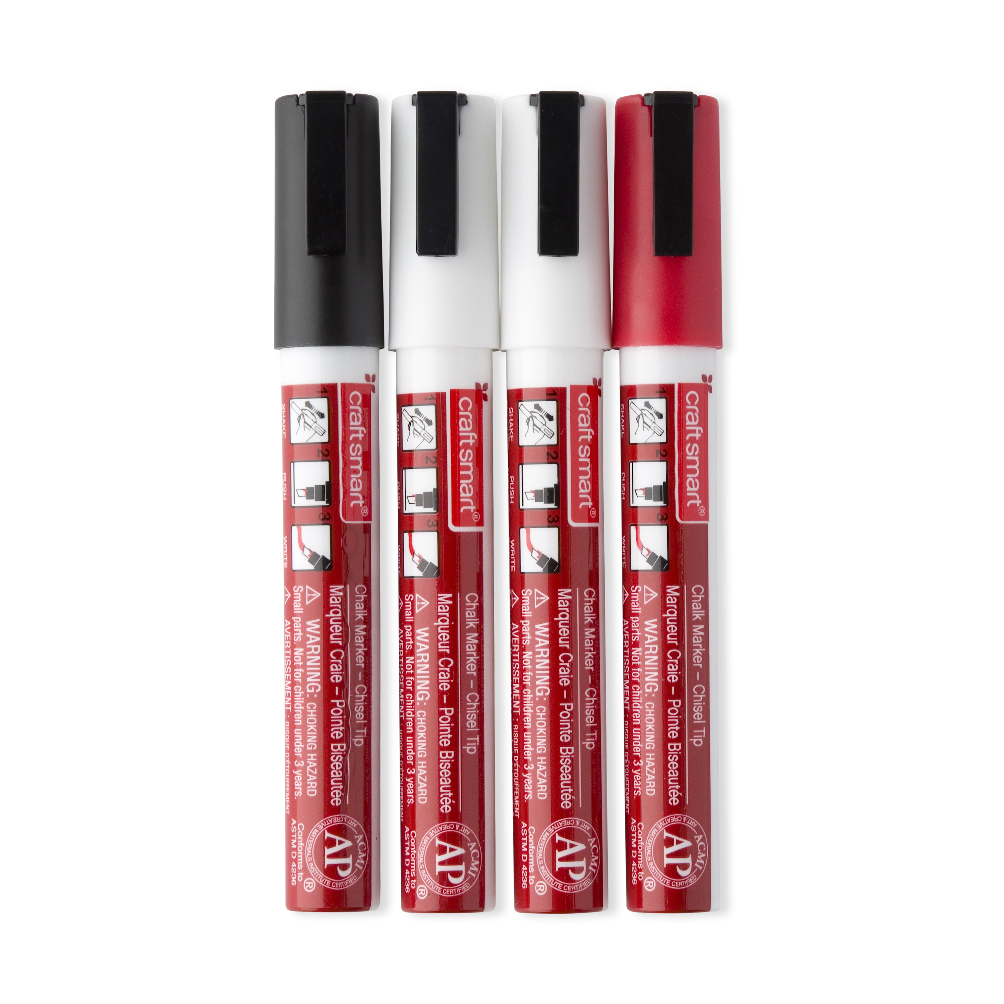 9 Packs: 4 ct. (36 total) Commercial Chalk Marker Set by Craft Smart ...