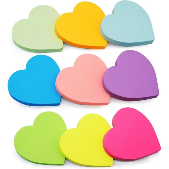 Heart Post It Notes