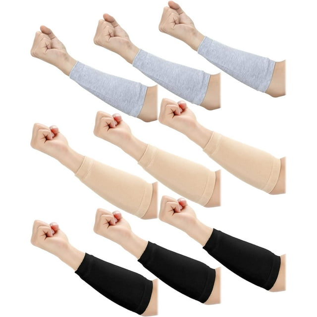 9 Pairs Arm Protectors for Thin Skin and Bruising Arm Guards Elderly ...