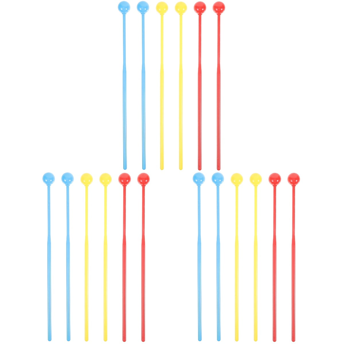 9 Pairs Percussion Instrument Mallets Marimba Sticks Marimba Hammers ...