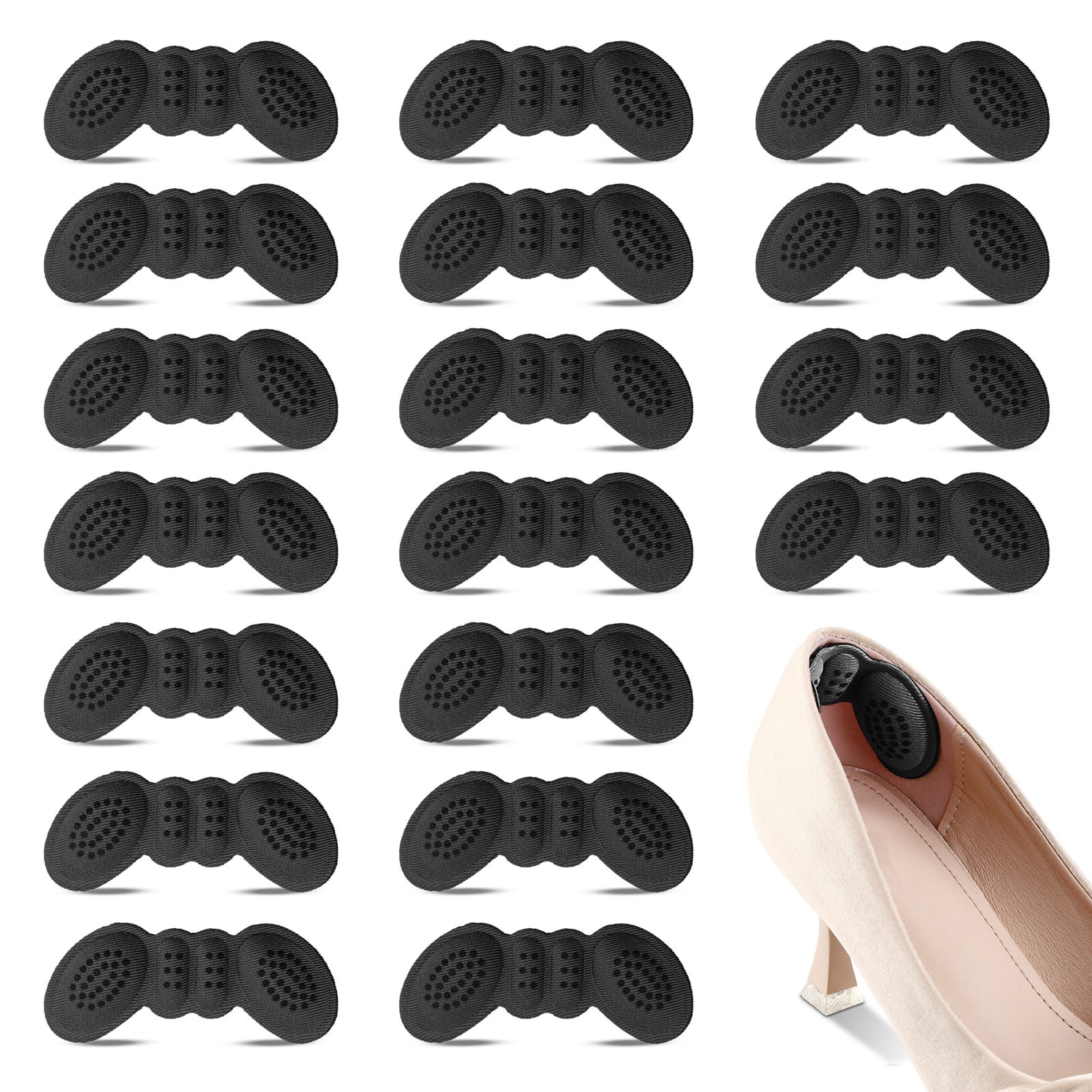 9 Pairs Thickened High Heel Pads, Self Adhesive Shoe Inserts Filler ...