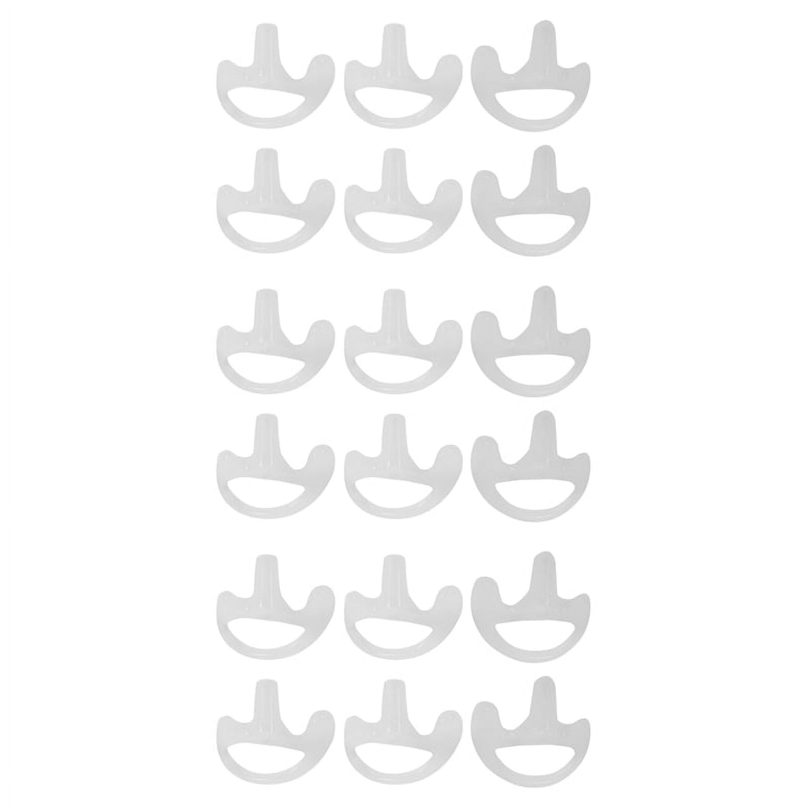 9 Pairs Transparent Silicone Soft Earbud for Walkie Talkie Covert ...