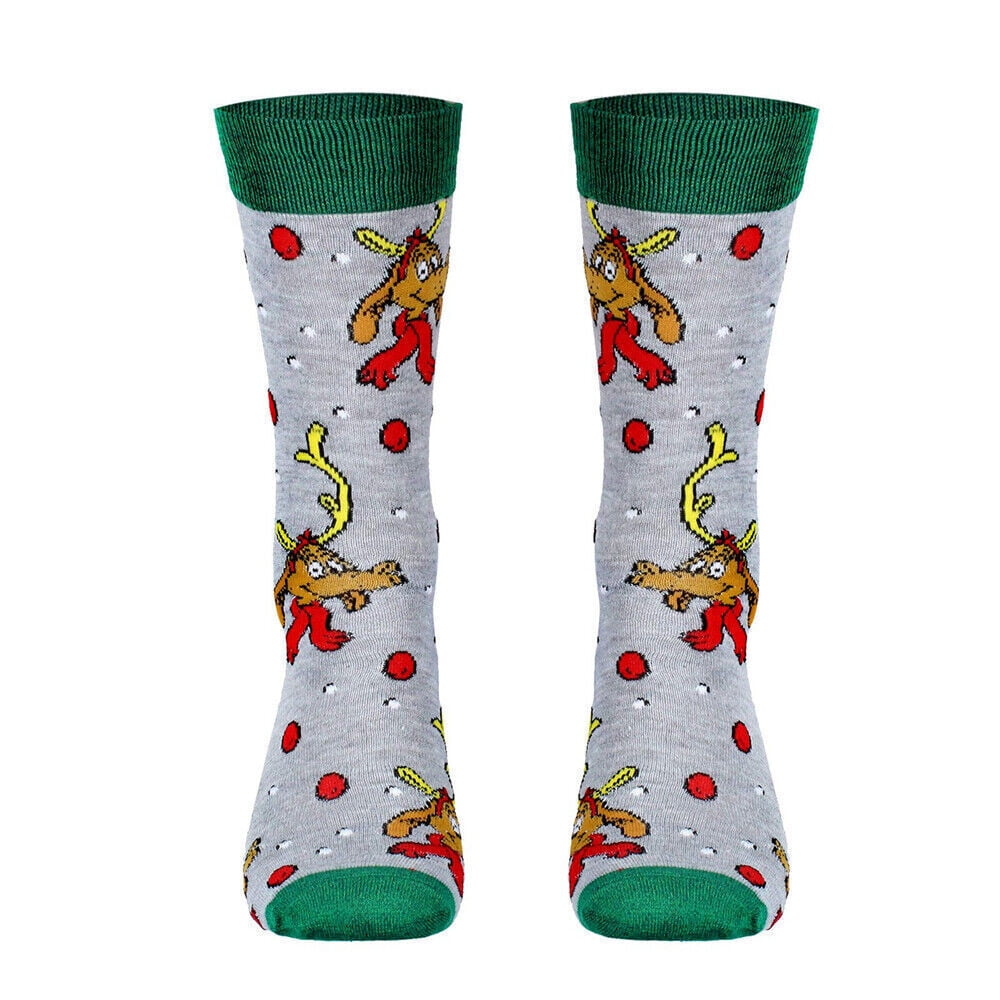 9 Pairs Unisex Christmas Grinch Socks Xmas Gift - Walmart.com