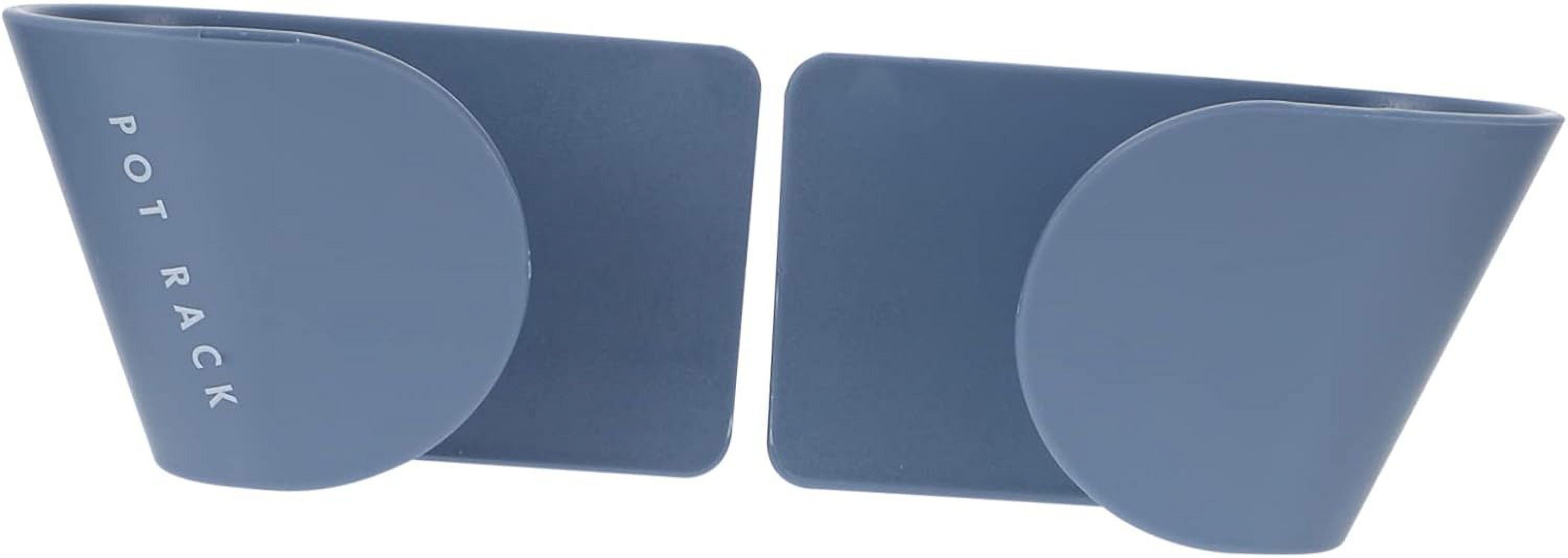 9 Pairs kitchen lid holder wall mounted clothes hanger metal wall shelf ...