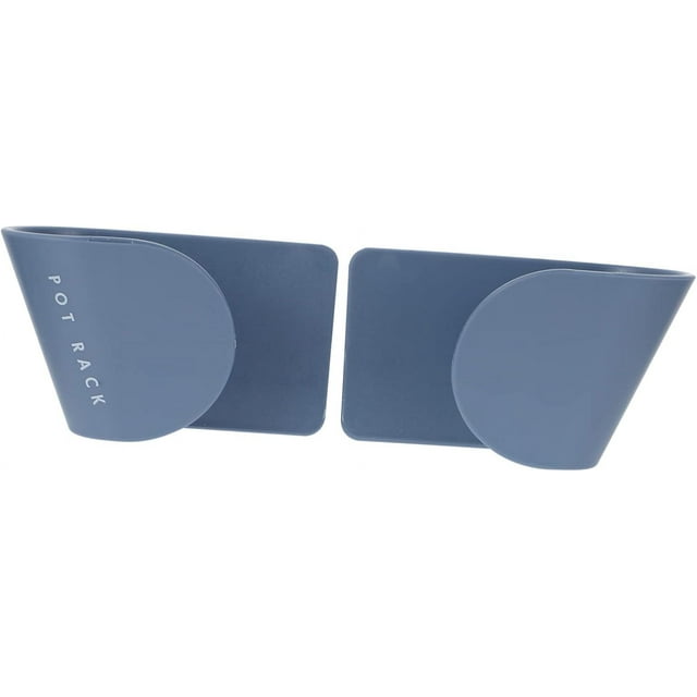 9 Pairs kitchen lid holder wall mounted clothes hanger metal wall shelf ...