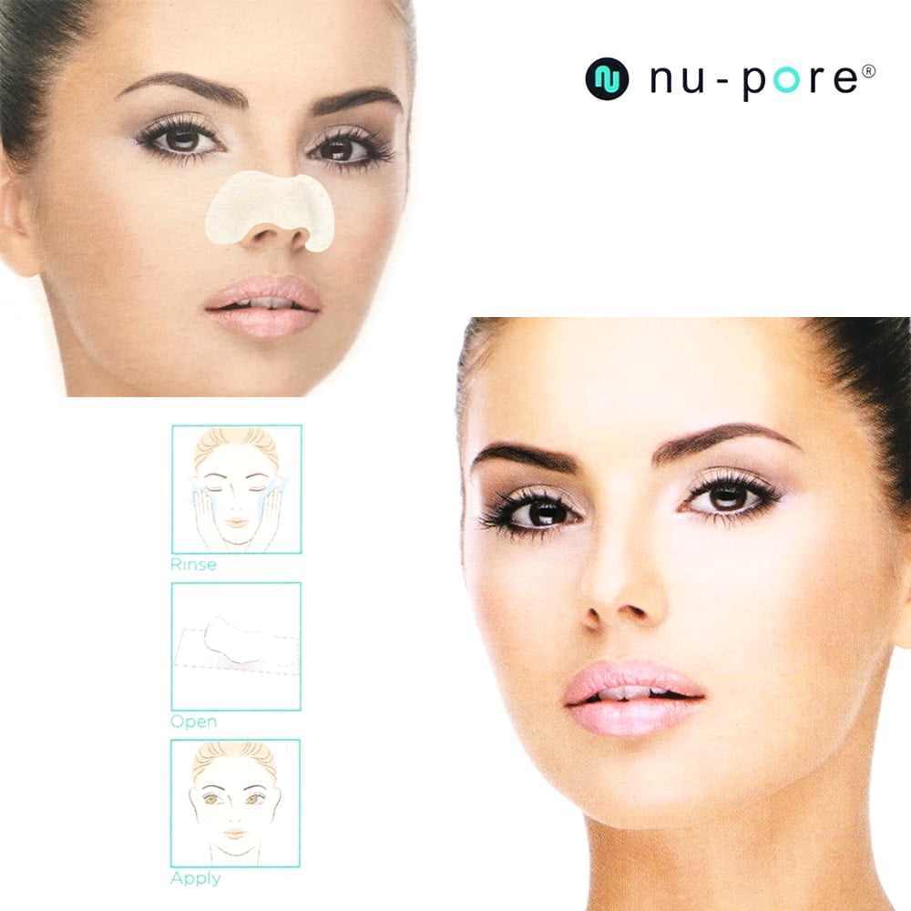 9 Pc Nu-Pore Nose Cleansing Strips Blackhead Remover Peel Off Mask Nose ...