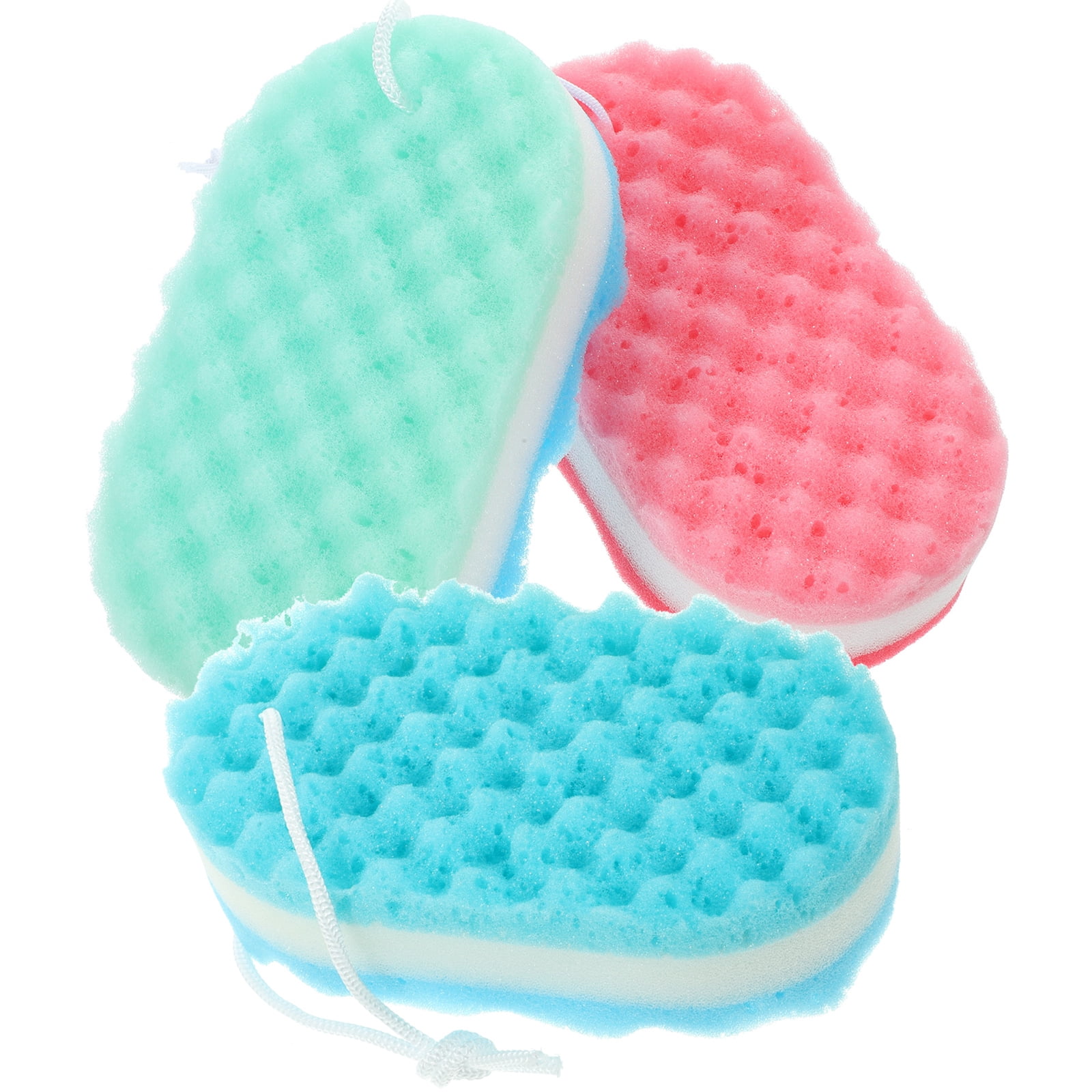 Portable Shower Sponges for Cleaning Use Assorted Color Seaweed Screen ...