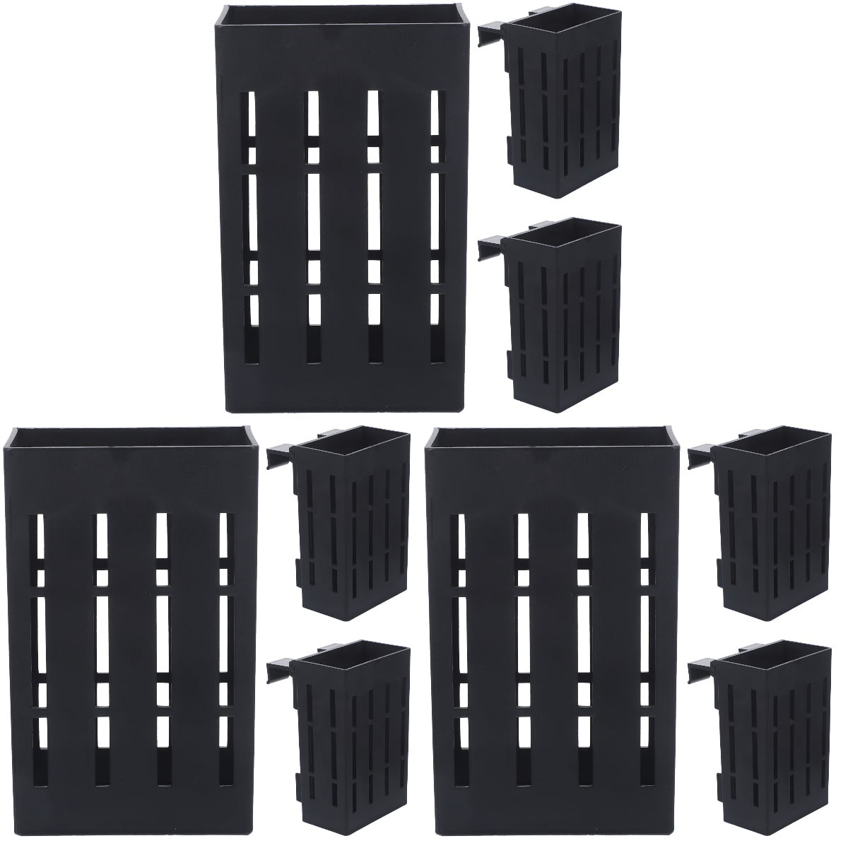 9 Pcs Aquarium Plant Stand Fish Tank Holder Pot for Aquatic Planter ...