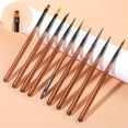 9 Pcs Art Brushes Polish Brush Art Design Brushes For Gel Polish Liner ...