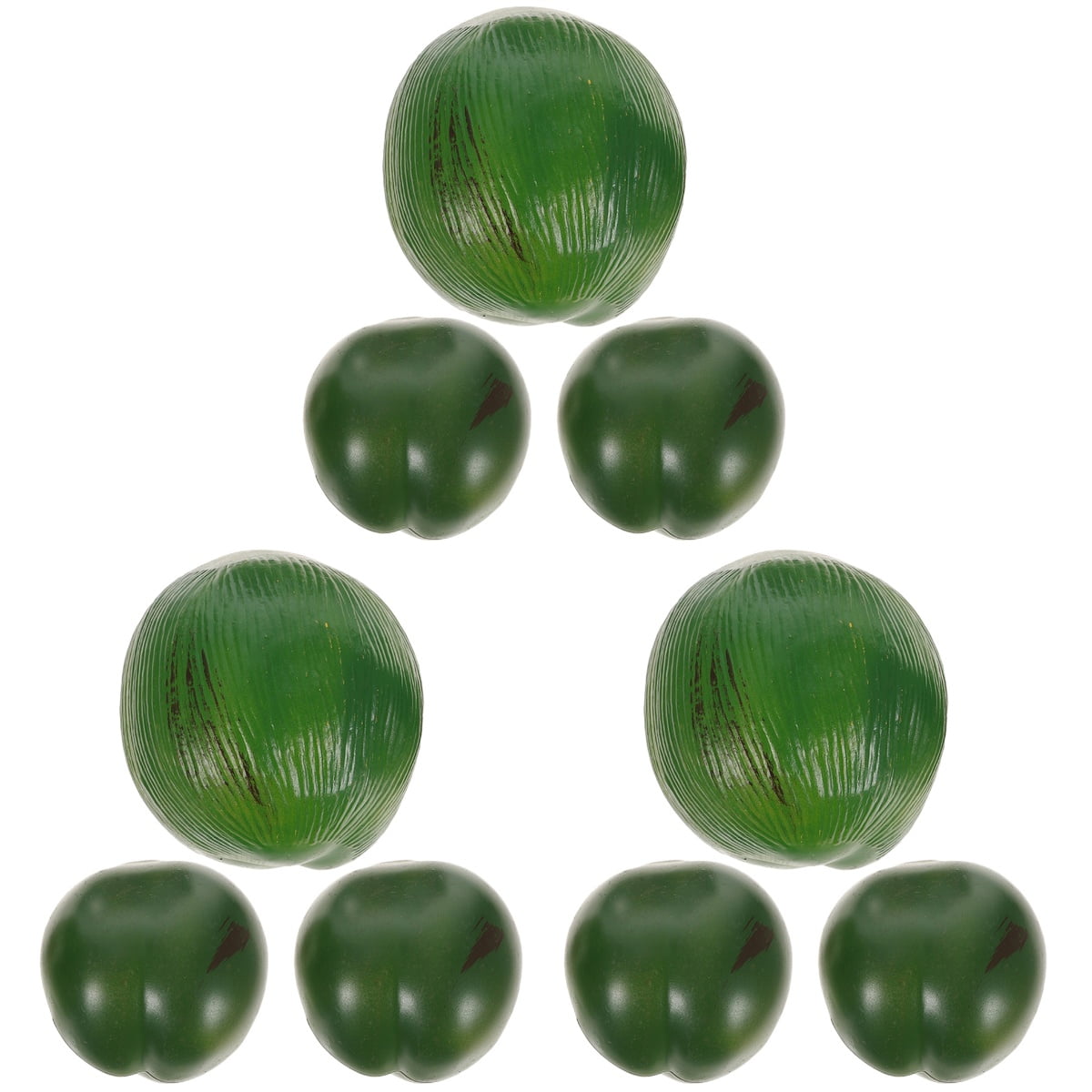 9 Pcs Artificial Coconut Jungle Decorations Coconuts Ornament Gifts ...