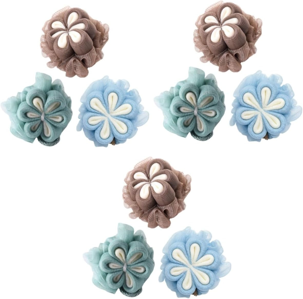 9 Pcs Bath Ball Bath Flower Bathtubs for Toddlers Bathtub for Baby ...