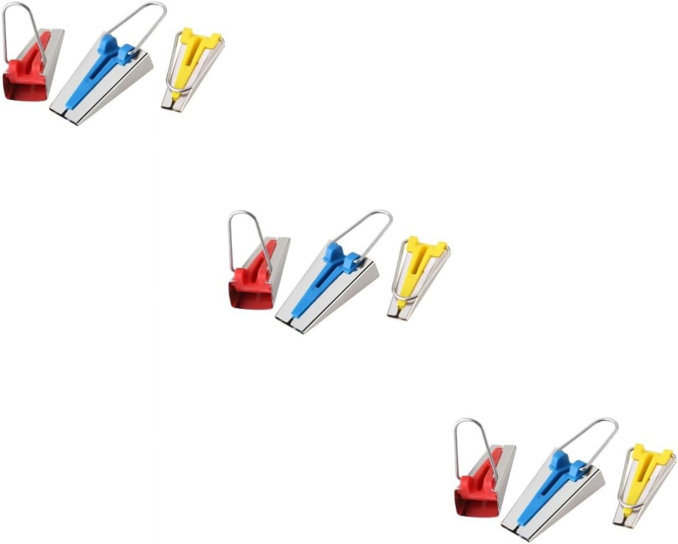 9 Pcs Binding Device Mini Binder Fabric Bias Tape Maker Bias Tape Maker ...