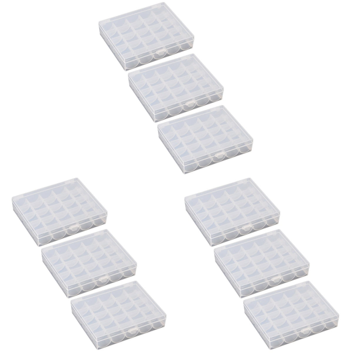 9 Pcs Bobbin Case for Sewing Machine Jewelry Organizer Drawer Bobbins ...