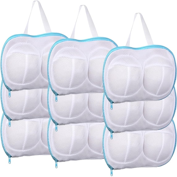 9 Pcs Bra Washing Bags for Laundry Extra Large Mesh Brassiere Bra ...