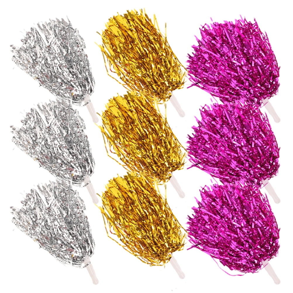 Cheerleading Pom Poms Accessories for Cosplay Use Made of PET Durable ...