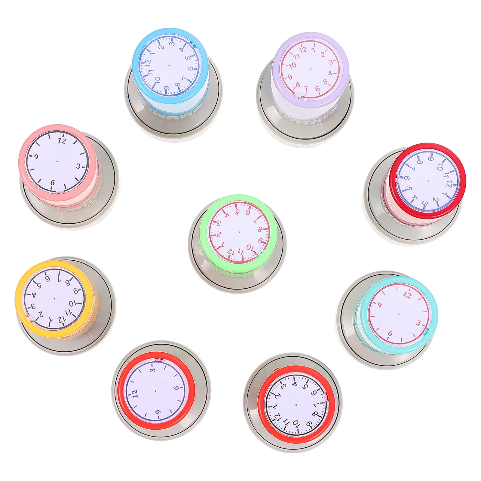 9 Pcs Children Stamp Teacher Stamps for Grading Classroom Kids Digital ...