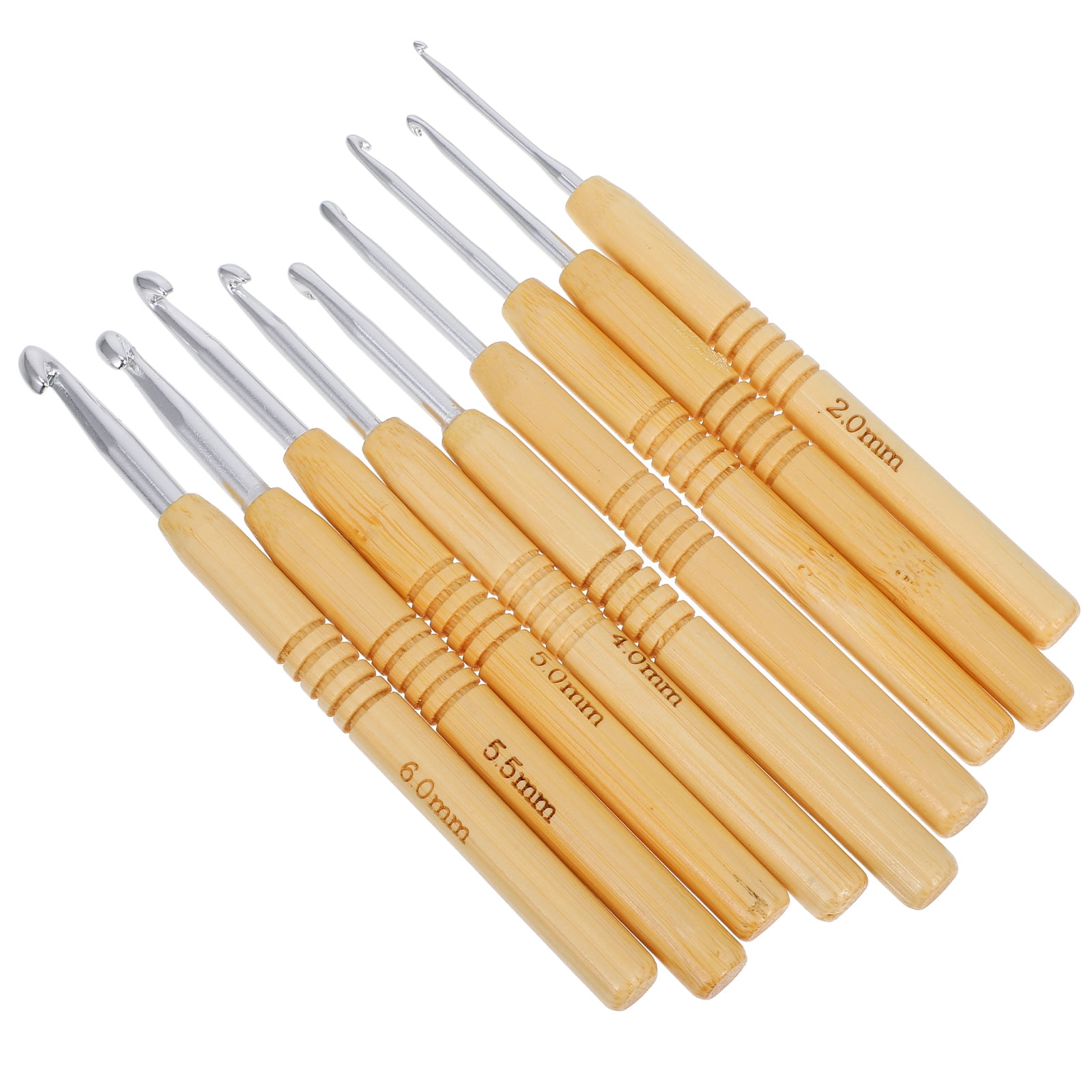 9 Pcs Crochet Set Needles for Hair Braiding Tools Work Beige - Walmart.com