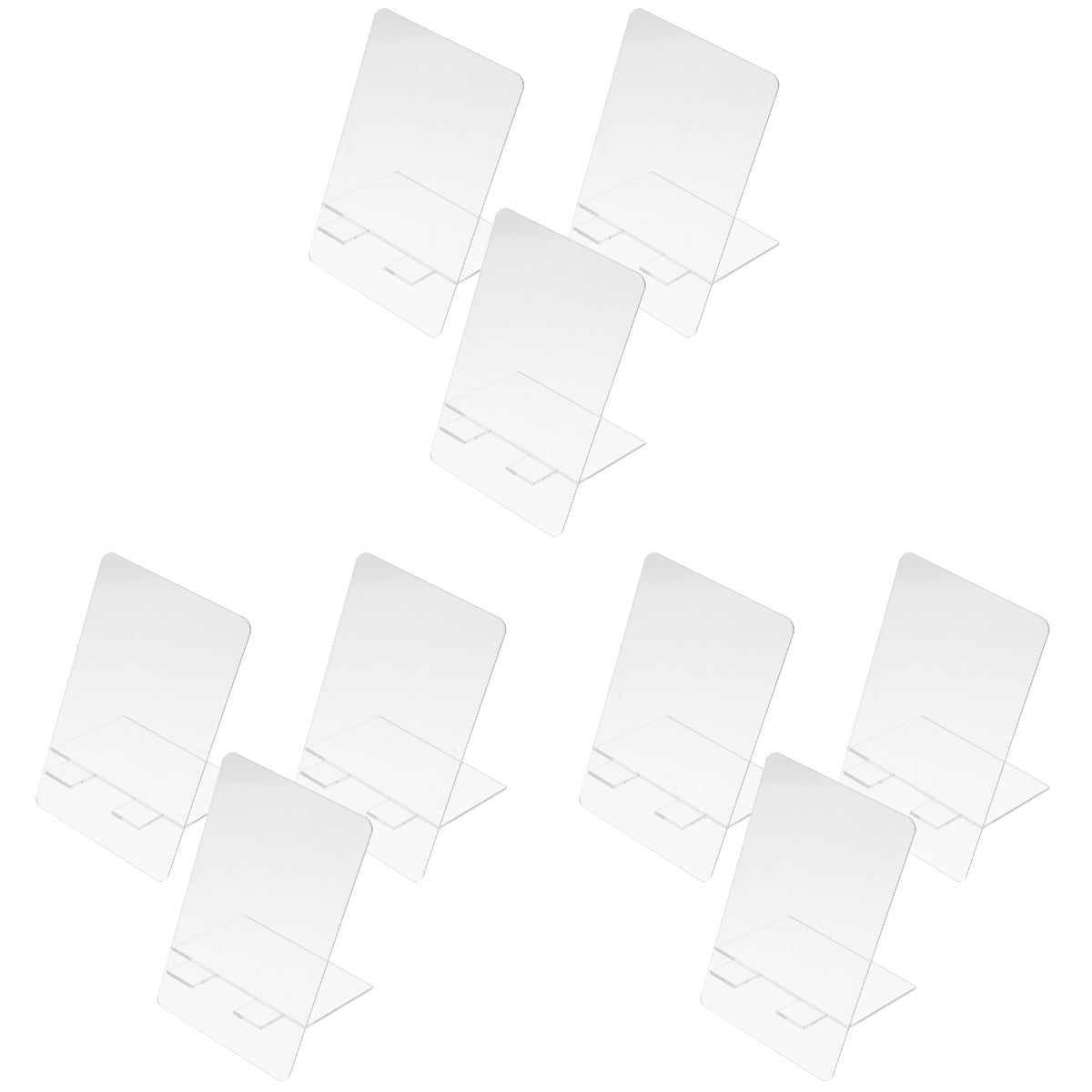 9 Pcs Desktop Erase Board Small White Boards Writing Erasable ...