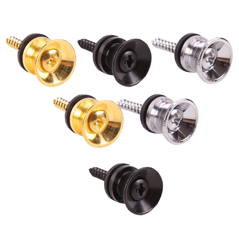 9 Pcs Electric Guitar Strap Nails Bass Accessories Retainer Instrument ...