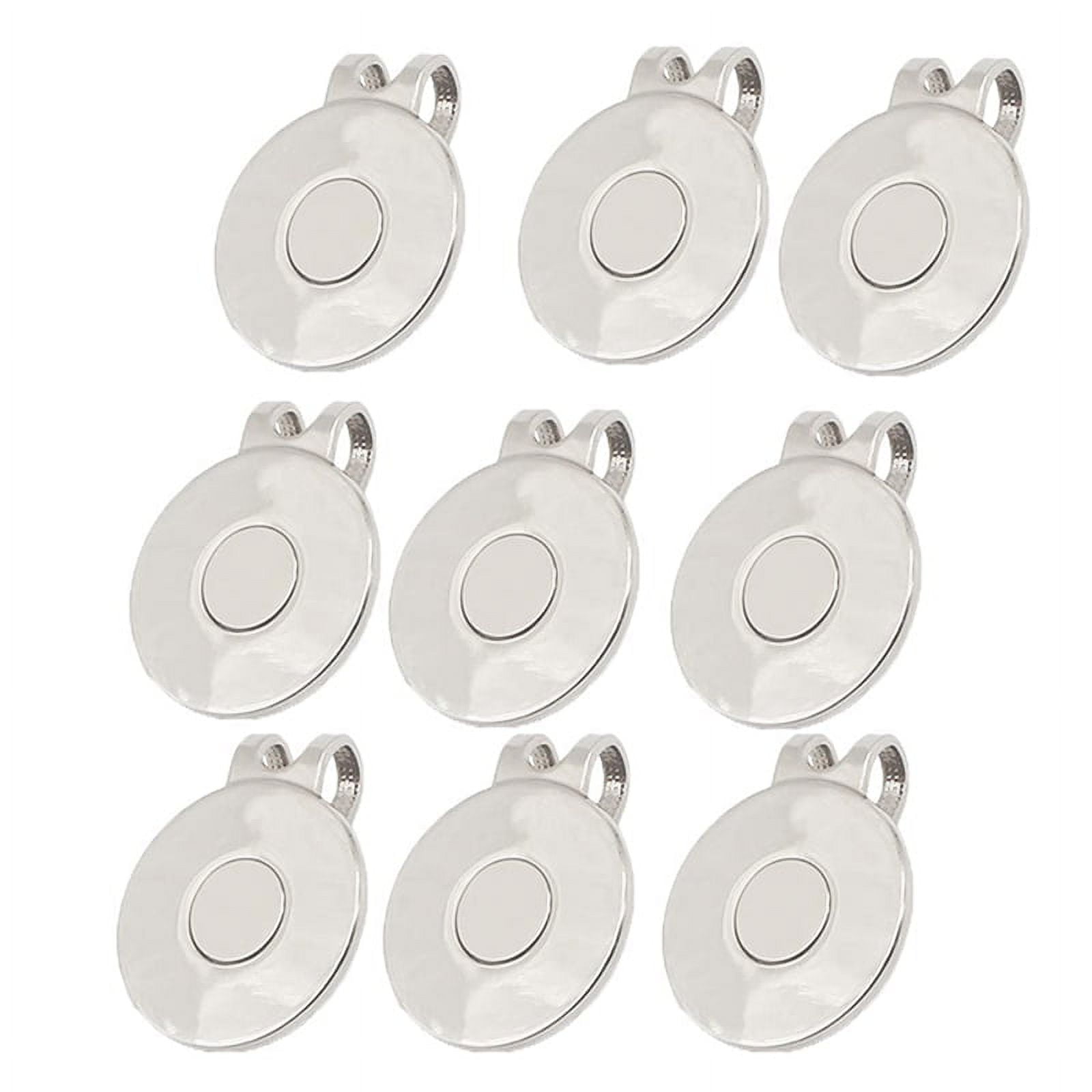 9 Pcs Golf Marker, Magnetic Disc Golf Hat Marker Holder Golf Marker ...