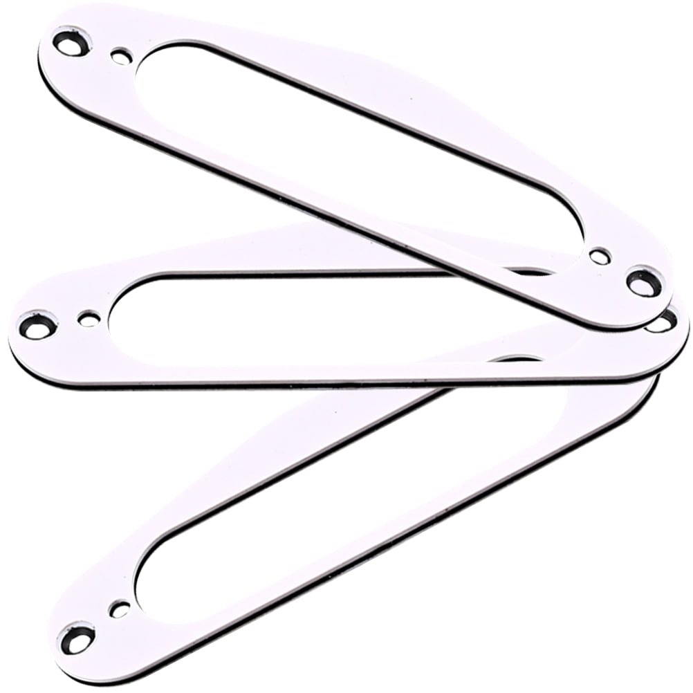 Qiysamall 9 Pcs Guitar Pickup Rings Replacement Single Coil Pickup Ring ...