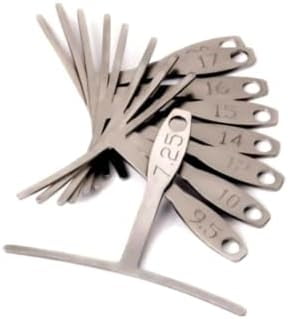 9 Pcs Guitar Radius Gauge Set String Gauges and Fretboard Luthier Tools ...