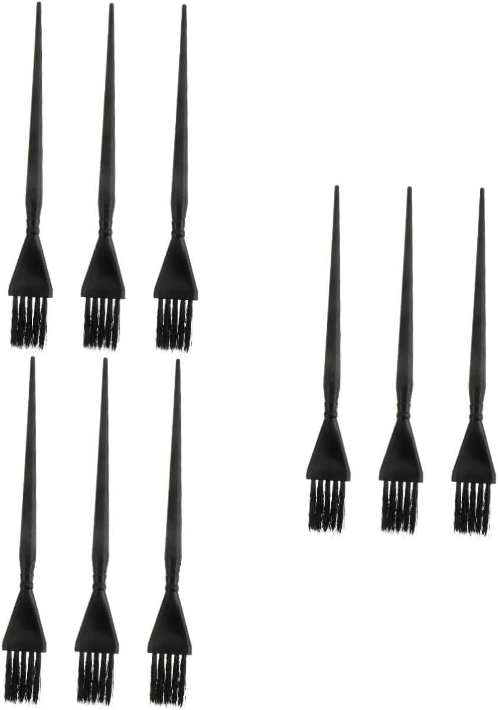 9 Pcs Hair Color Brush Highlight Comb Hair Kit Hair Brush Set Long Tail ...