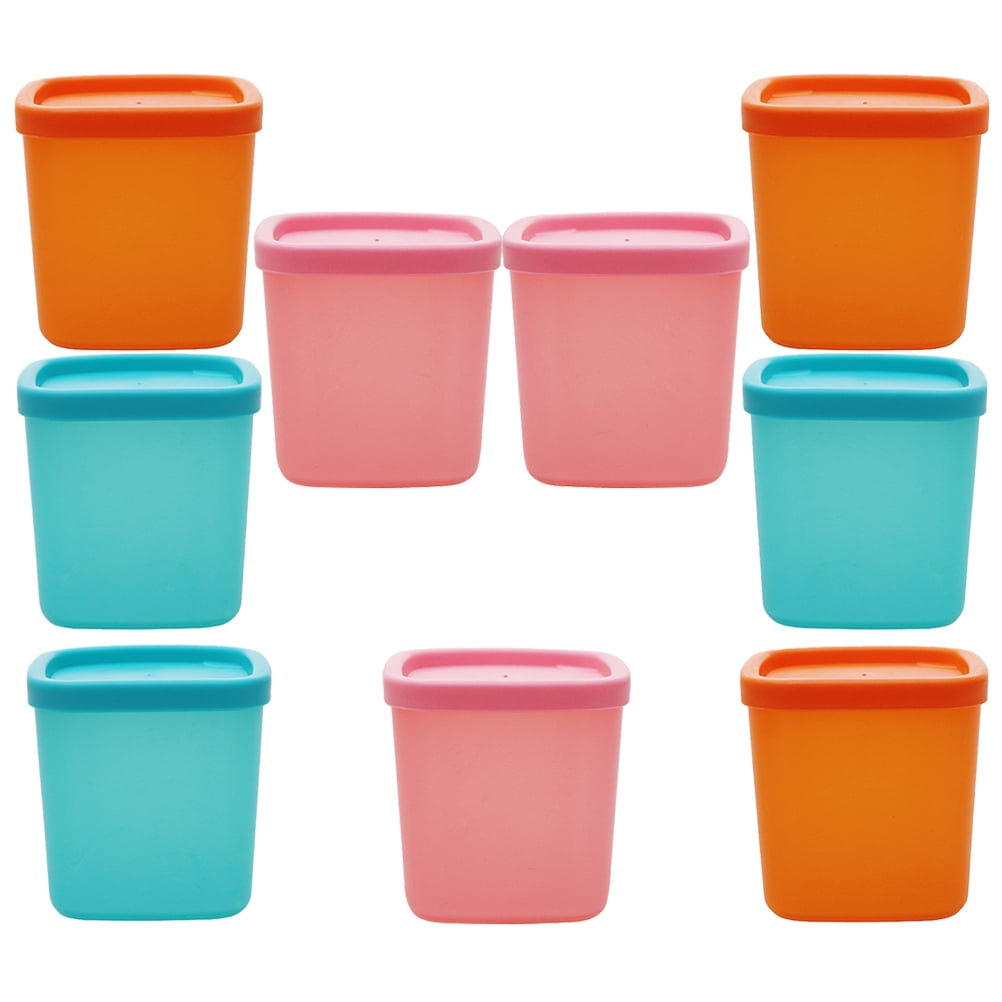 9 Pcs Kitchen Supplies Household Food Containers Plastic Stoarge Boxes ...
