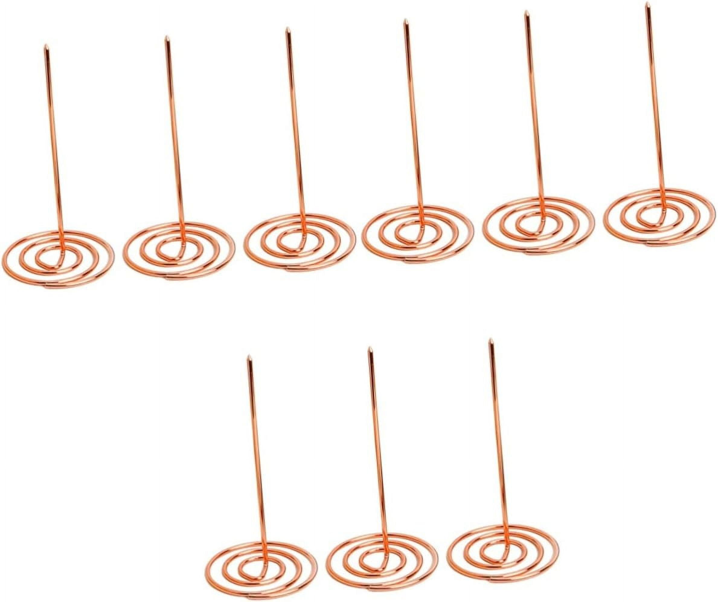 9 Pcs Paper Folders Bill Fork Stick Paper Memo Holder Receipts ...