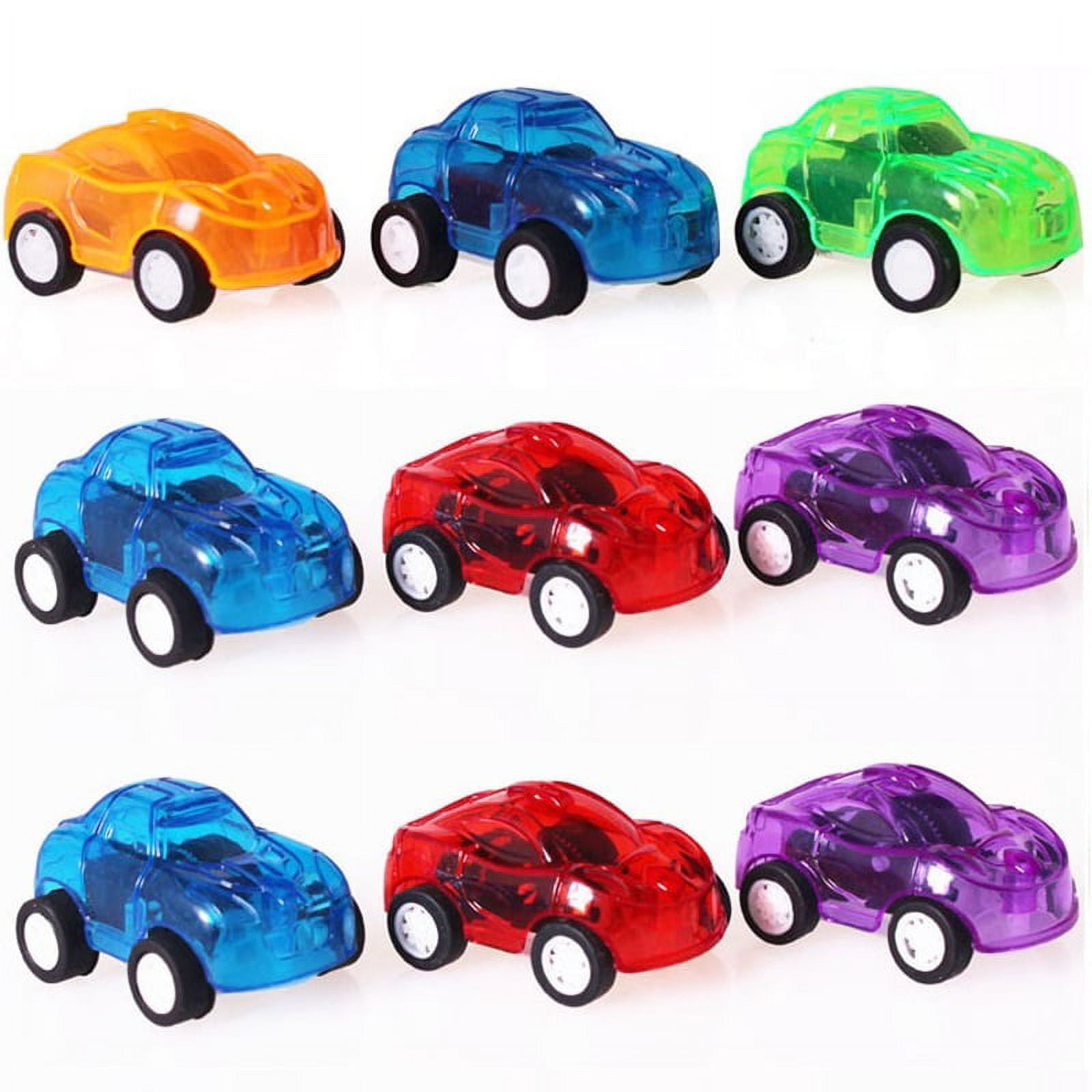 9 Pcs Party Favor Car Toys Pull Back Race Car Party Favors for Boys ...