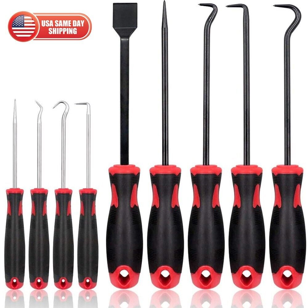 9 Pcs Precision Pick Hook Set With Scraper Car Automotive Electronic ...