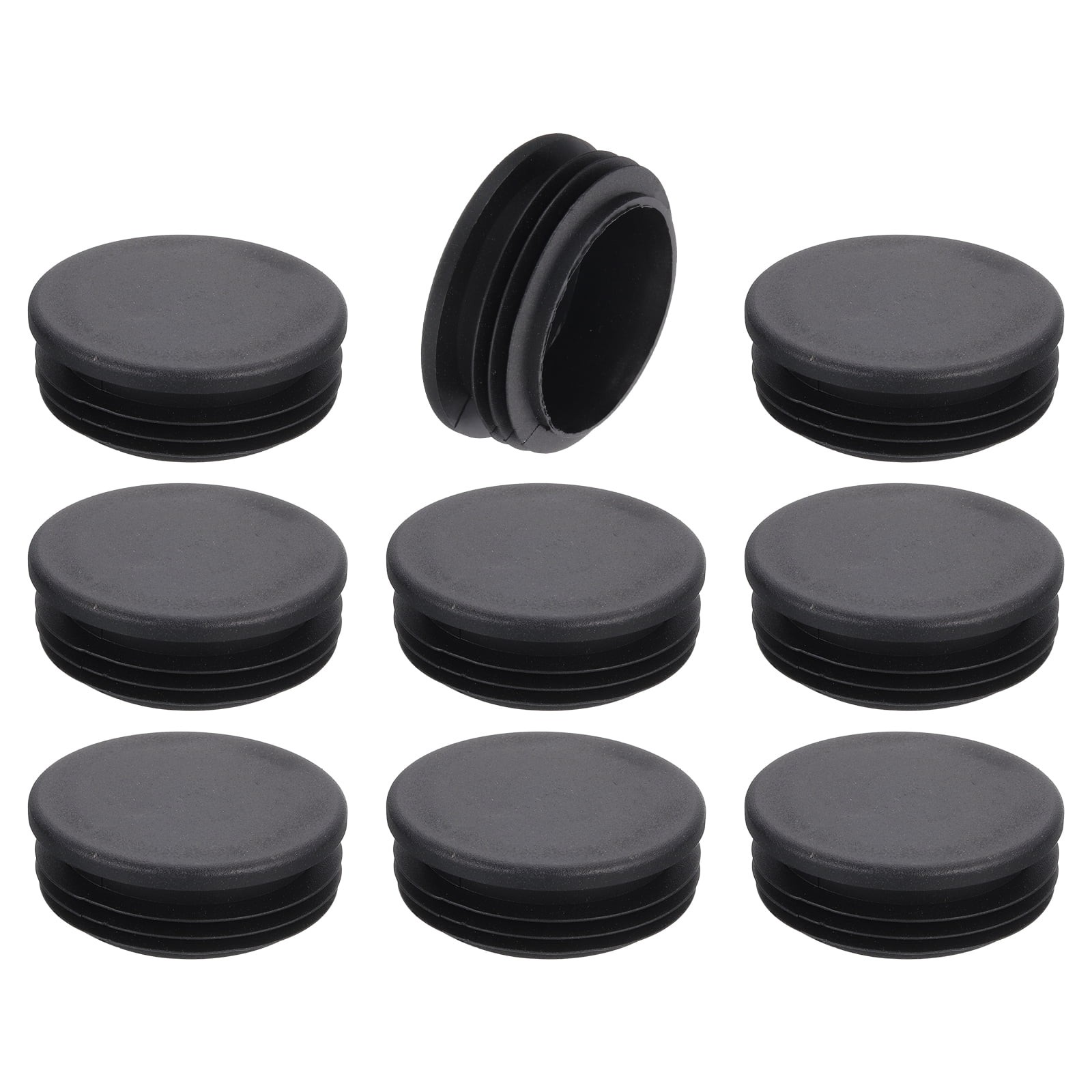 9 Pcs Round Plastic Plug, Furniture Leg Pipe Insert for Chair, Sofa ...