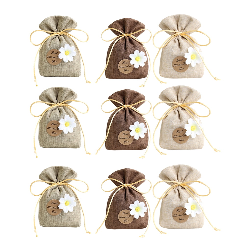 9 Pcs Sachet Bag Locket Empty Sachets Lavender Bags Filled Scented Bag ...